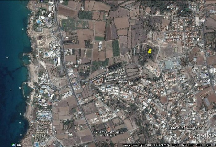 Land Sold Residential land for sale in Chloraka village, Paphos